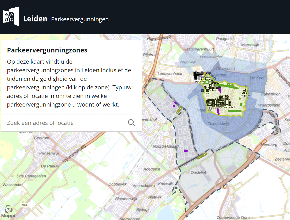 Ik wil een parkeervergunning voor bewoners aanvragen - Gemeente Leiden